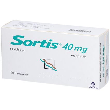 Sortis® 40 mg 50 St mit dem E-Rezept kaufen - Shop Apotheke