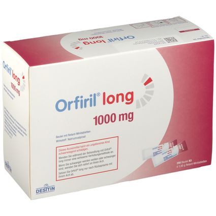 Orfiril® long 1000 mg 200 St mit dem E-Rezept kaufen - Shop Apotheke