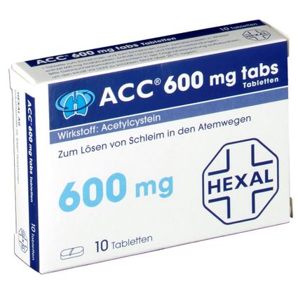 ACC® 600 mg tabs 10 St mit dem E-Rezept kaufen - Shop Apotheke