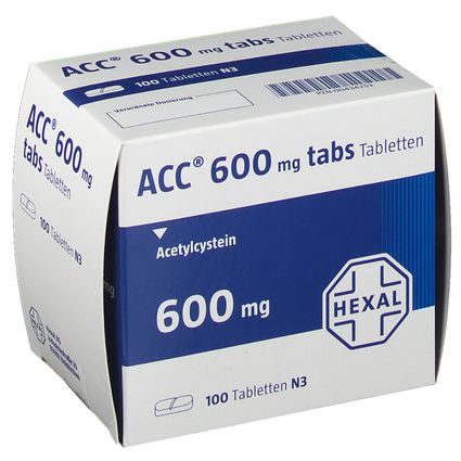 ACC® 600 mg tabs 100 St mit dem E-Rezept kaufen - Shop Apotheke