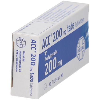 ACC® 200 mg tabs 20 St mit dem E-Rezept kaufen - Shop Apotheke
