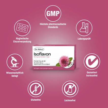 Dr. Böhm® Isoflavon 90 mg 60 St - Shop Apotheke