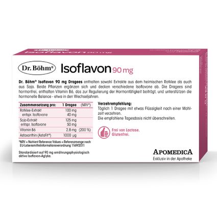 Dr. Böhm® Isoflavon 90 mg 60 St - Shop Apotheke