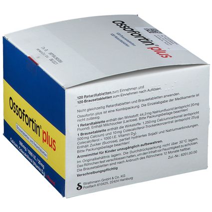 Ossofortin® Plus 500 mg/ 1000 I.E./20 mg 1 St mit dem E-Rezept kaufen ...