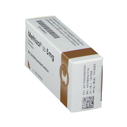 Methizol® SD 5 mg 100 St mit dem E-Rezept kaufen - Shop Apotheke