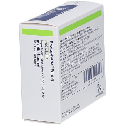 Protaphane® Penfill® 100 I.E./ml 10x3 ml mit dem E-Rezept kaufen - Shop ...