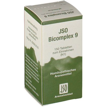 JSO Bicomplex Heilmittel Nr 9 150 St - Shop Apotheke