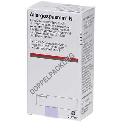 Allergospasmin® N 1 mg/0,5 mg pro Sprühstoß 2x10 ml mit dem E-Rezept ...