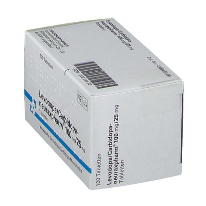 Levodopa/Carbidopa-neuraxpharm® 100 mg/25 mg 100 St mit dem E-Rezept ...