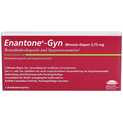 Enantone®-Gyn Monats-Depot 3,75 mg 1 St mit dem E-Rezept kaufen - Shop ...