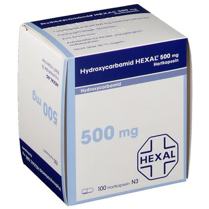 Hydroxycarbamid HEXAL® 500 mg 100 St mit dem E-Rezept kaufen - Shop ...
