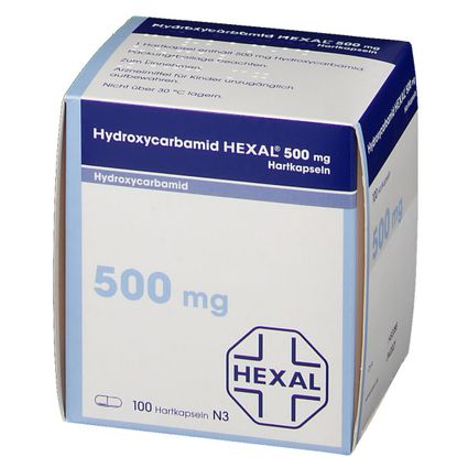Hydroxycarbamid HEXAL® 500 mg 100 St mit dem E-Rezept kaufen - Shop ...
