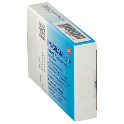 IMIGRAN - T 100 mg 12 St mit dem E-Rezept kaufen - Shop Apotheke