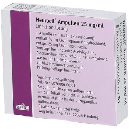Neurocil® Ampullen 25 mg/ml 5x1 ml mit dem E-Rezept kaufen - Shop Apotheke