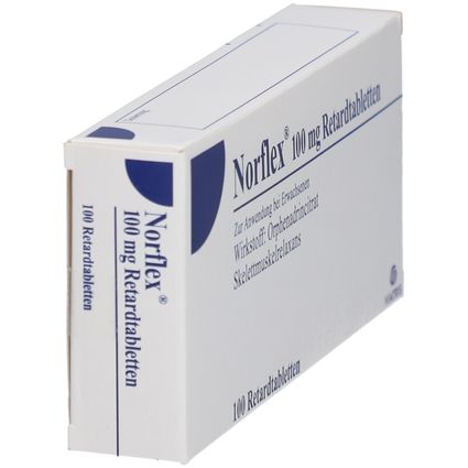 Norflex® 100 mg 100 St mit dem E-Rezept kaufen - Shop Apotheke