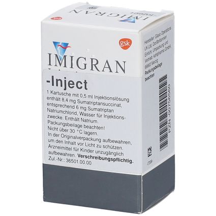 Imigran-Inject 2 St mit dem E-Rezept kaufen - Shop Apotheke