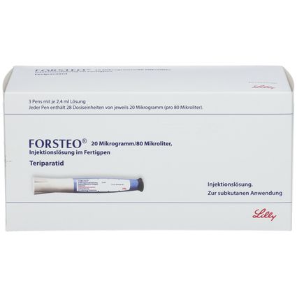 Forsteo® 20Ug/80Ul InjPen 3 St mit dem E-Rezept kaufen - Shop Apotheke