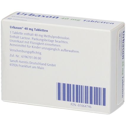 Urbason® 40 mg 50 St mit dem E-Rezept kaufen - Shop Apotheke