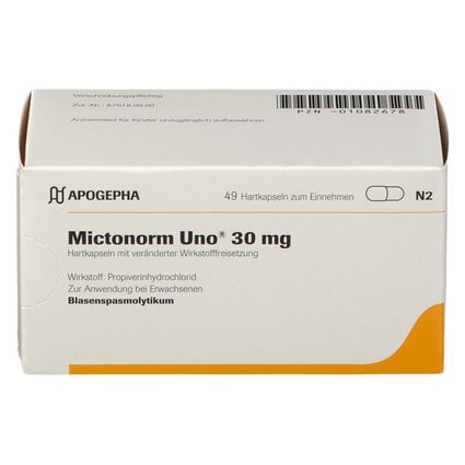 Mictonorm® Uno 30 mg 49 St mit dem E-Rezept kaufen - Shop Apotheke