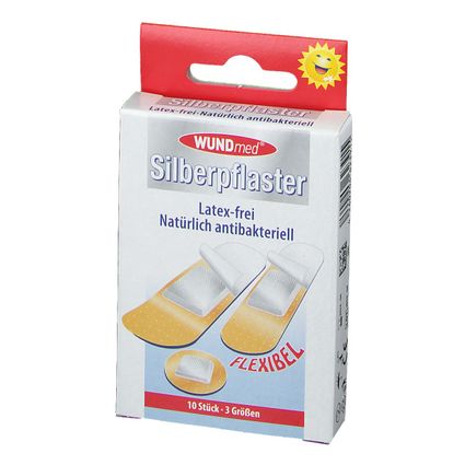 WUNDmed® Silberpflaster Steril 3 Größen 10 St - Shop Apotheke