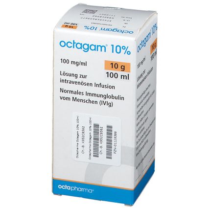 octagam® 10 % 100 ml mit dem E-Rezept kaufen - Shop Apotheke