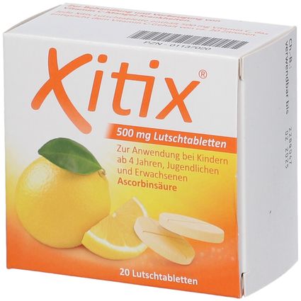 Xitix® 500 mg Lutschtabletten 20 St - Shop Apotheke