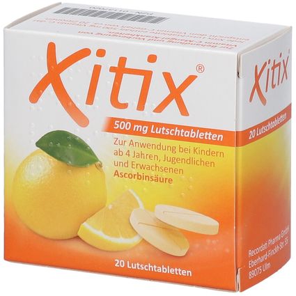 Xitix® 500 mg Lutschtabletten 20 St - Shop Apotheke