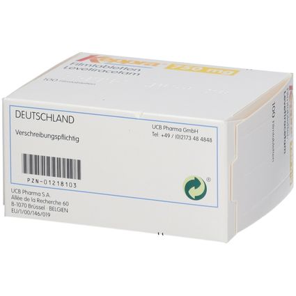 Keppra® 750 mg 100 St mit dem E-Rezept kaufen - Shop Apotheke