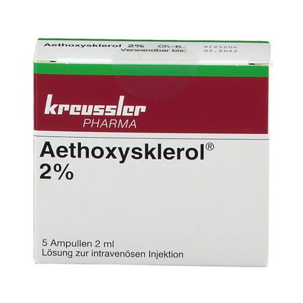 Aethoxysklerol® 2 % 5x2 ml mit dem E-Rezept kaufen - Shop Apotheke