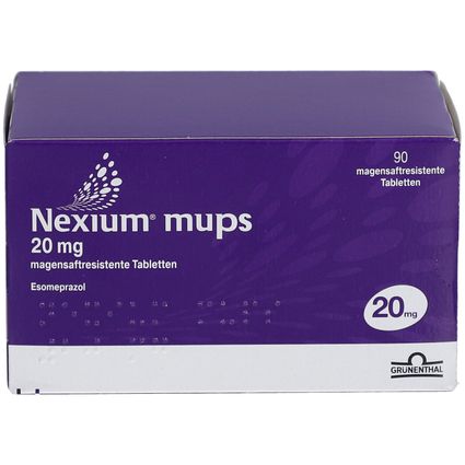 Nexium® mups 20 mg 90 St mit dem E-Rezept kaufen - Shop Apotheke