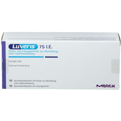 Luveris 75 I.E. 10 St mit dem E-Rezept kaufen - Shop Apotheke
