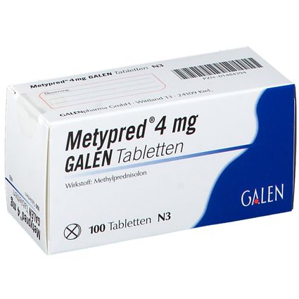 Metypred® 4 mg GALEN 100 St mit dem E-Rezept kaufen - Shop Apotheke