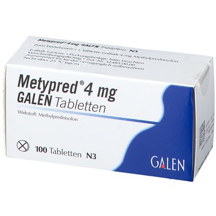 Metypred® 4 mg GALEN 100 St mit dem E-Rezept kaufen - Shop Apotheke