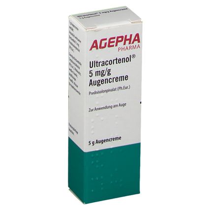 Ultracortenol® 0,5 mg/g Augensalbe 5 g mit dem E-Rezept kaufen - Shop ...