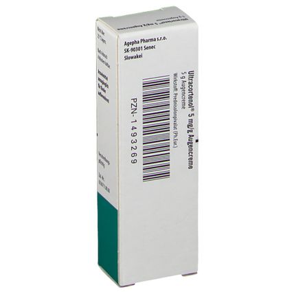 Ultracortenol® 0,5 mg/g Augensalbe 5 g mit dem E-Rezept kaufen - Shop ...