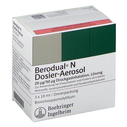 Berodual® N 20 µg/50 µg 3x10 ml mit dem E-Rezept kaufen - Shop Apotheke