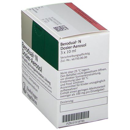 Berodual® N 20 µg/50 µg 3x10 ml mit dem E-Rezept kaufen - Shop Apotheke