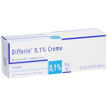 Differin® 0,1 % Creme 50 g mit dem E-Rezept kaufen - Shop Apotheke