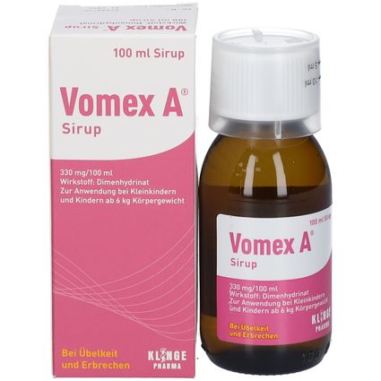 Vomex A® Sirup 100 ml - Shop Apotheke