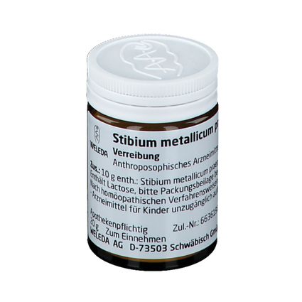Stibium Metallicum Praeparatum D6 20 g - Shop Apotheke