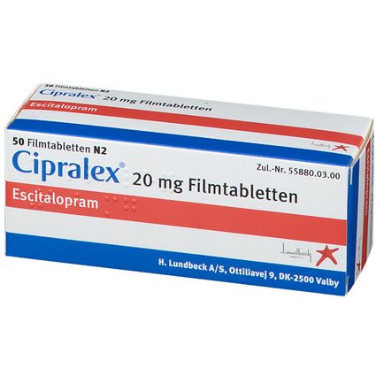 Cipralex® 20 mg 50 St mit dem E-Rezept kaufen - Shop Apotheke