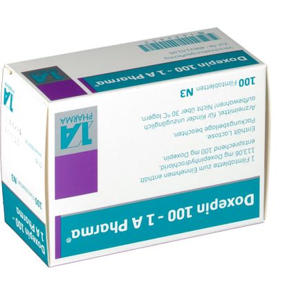 Doxepin 100 - 1 A Pharma® 100 St mit dem E-Rezept kaufen - Shop Apotheke