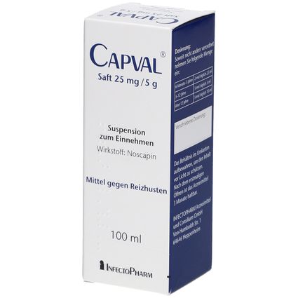 Capval® Hustensaft 100 ml mit dem E-Rezept kaufen - Shop Apotheke