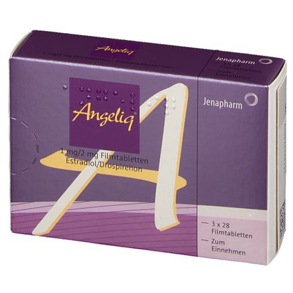 Angeliq® 1 mg/2 mg 3x28 St mit dem E-Rezept kaufen - Shop Apotheke