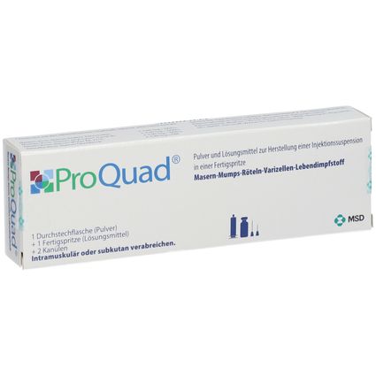 ProQuad® 0,5 ml mit dem E-Rezept kaufen - Shop Apotheke