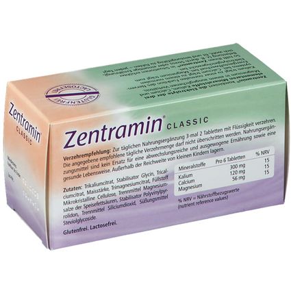 Zentramin® classic Tabletten 100 St - Shop Apotheke