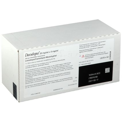 Duodopa® 7x100 ml mit dem E-Rezept kaufen - Shop Apotheke