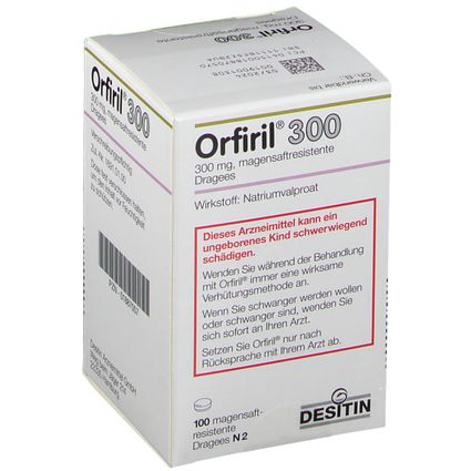 Orfiril® 300 100 St mit dem E-Rezept kaufen - Shop Apotheke