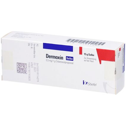 Dermoxin Salbe 0,5 mg/1 g 15 g mit dem E-Rezept kaufen - Shop Apotheke