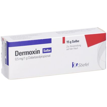 Dermoxin Salbe 0,5 mg/1 g 15 g mit dem E-Rezept kaufen - Shop Apotheke